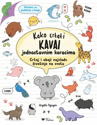 Kako crtati KAVAI jednostavnim koracima