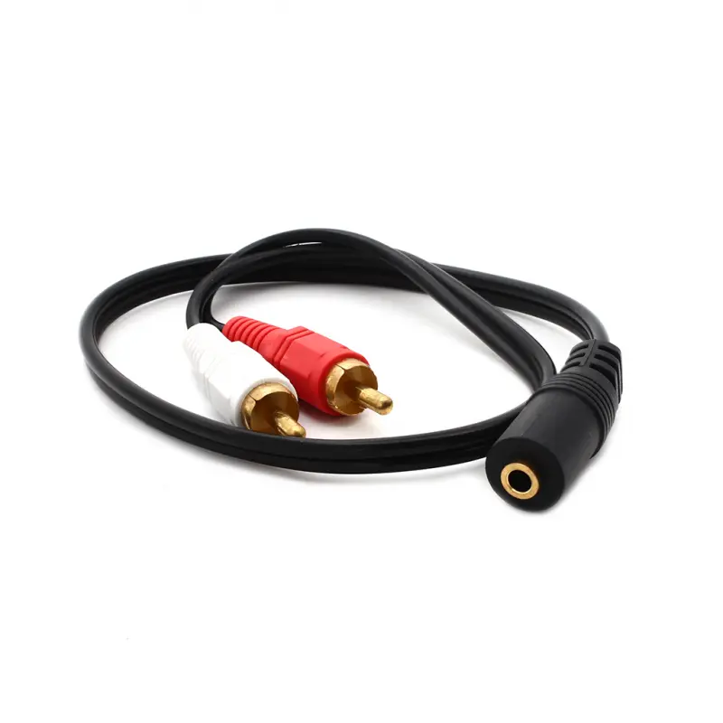 Kabl 2 RCA M na 3.5mm stereo Z JWD-AUDIO7 0.3m