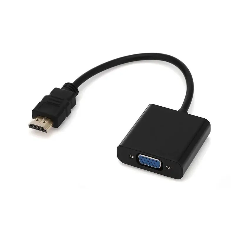 Adapter HDMI na VGA crni