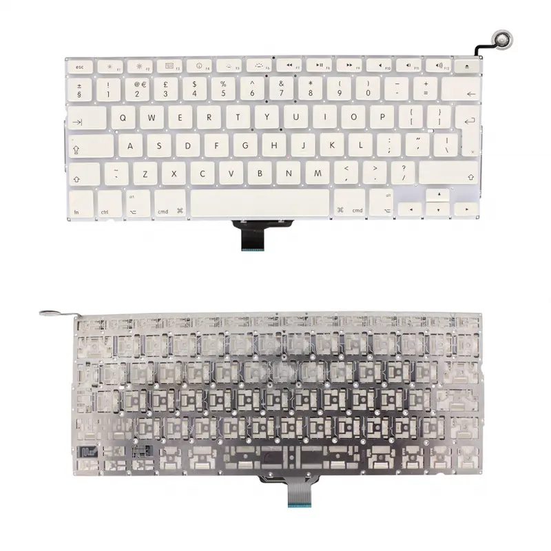 Tastatura za laptop Apple Macbook A1342 UK bela