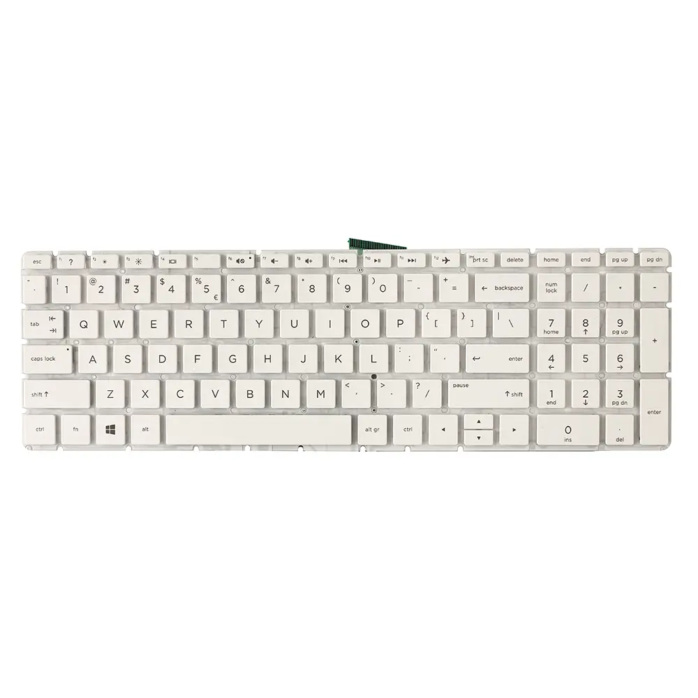 Tastatura za laptop HP 250 G6 bela