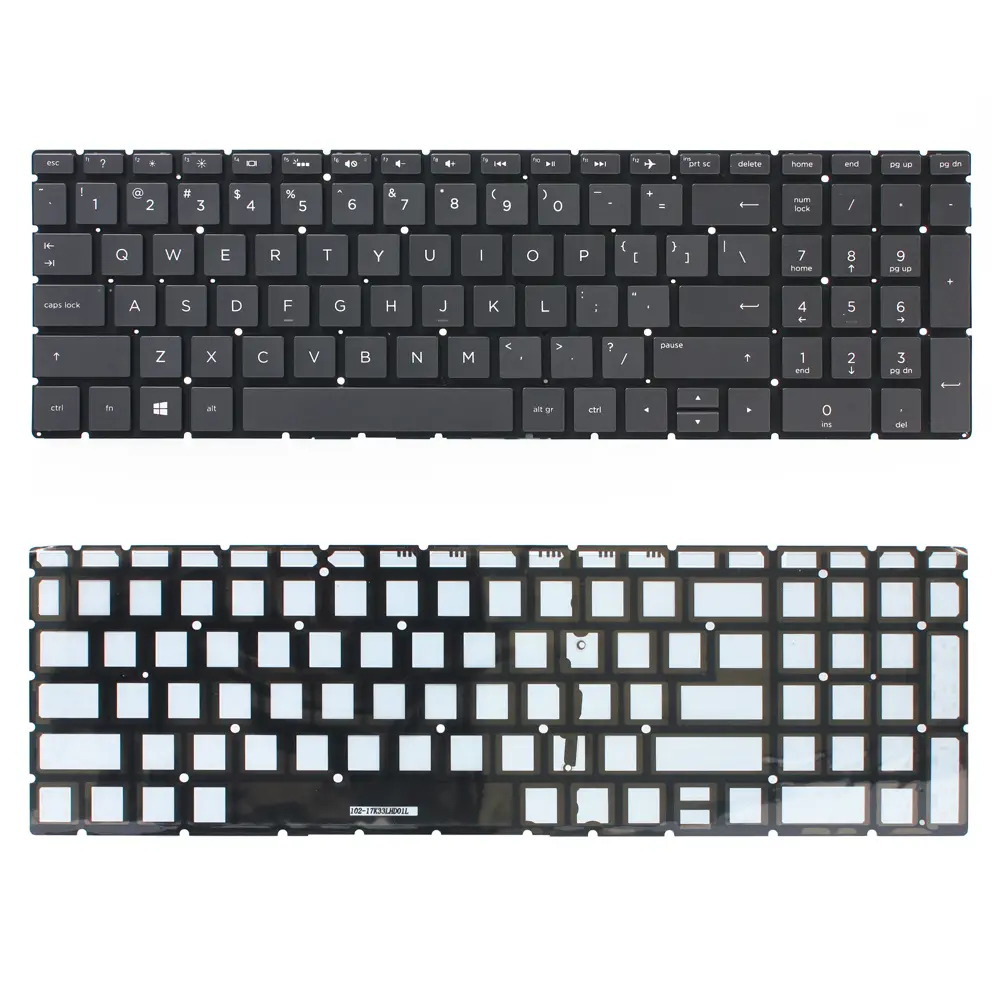 Tastatura za laptop HP 250 G7 siva