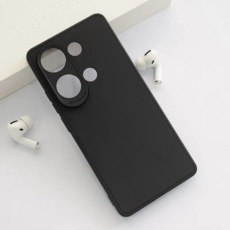 Maska 3D Camera za Xiaomi Redmi Note 13 Pro 4G (EU), Crna