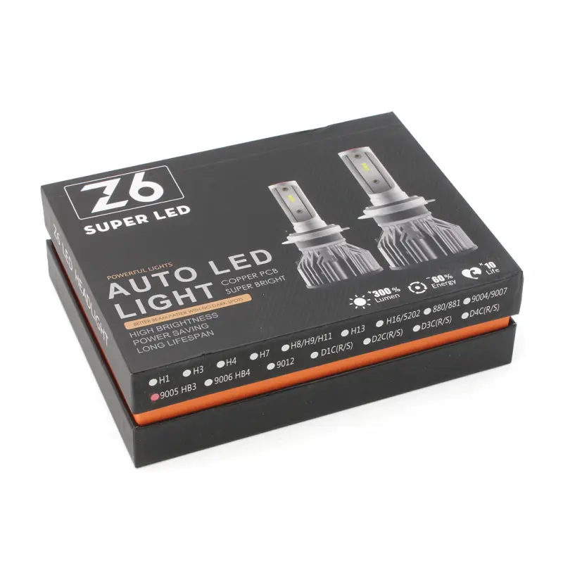 Z6 Led sijalica HB3 9005 50W 6500K set