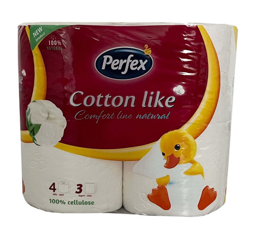 Toalet Papir Cotton Comfort line Natural 4/1 3sl