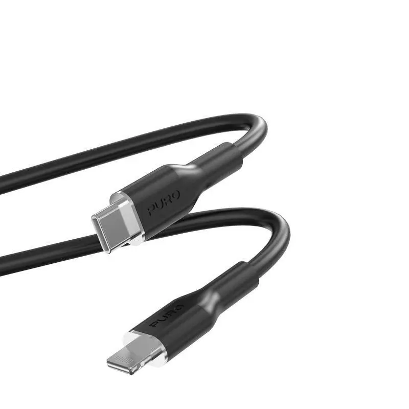 PURO Kabl USB-C ka USB-C Icon, Crni
