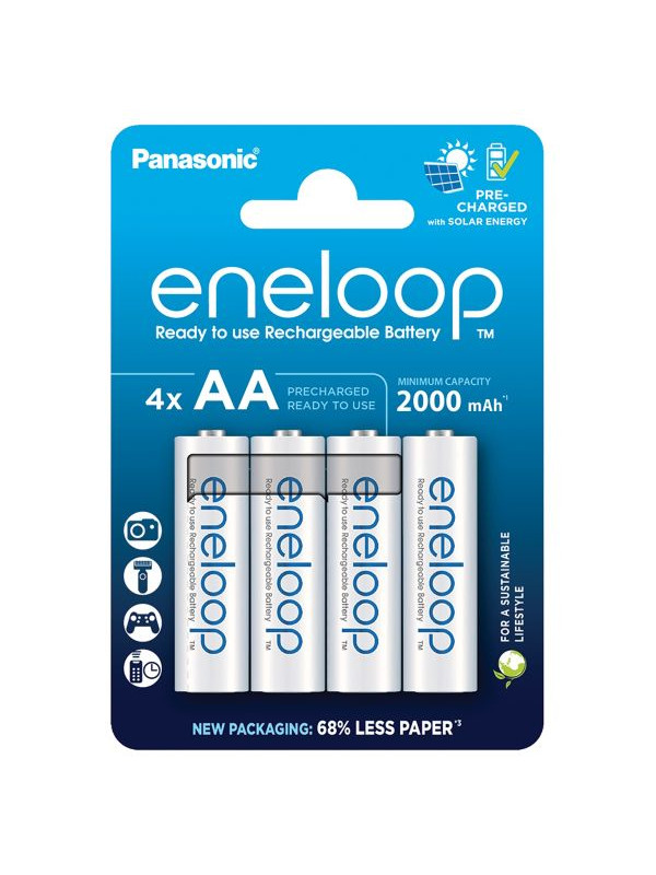 Panasonic bat. eneloop AA/4B (BK-3MCDE/4CP)