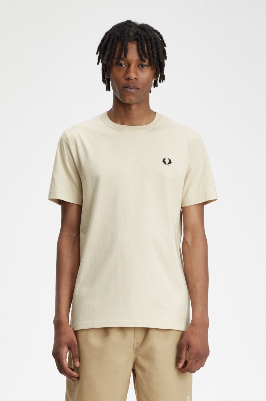 FRED PERRY CREW MAJICA OATMEAL