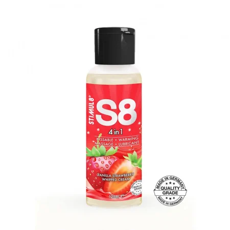 S8 | 4 in 1 Dessert Lube Vanilla Strawberry Whipped Cream