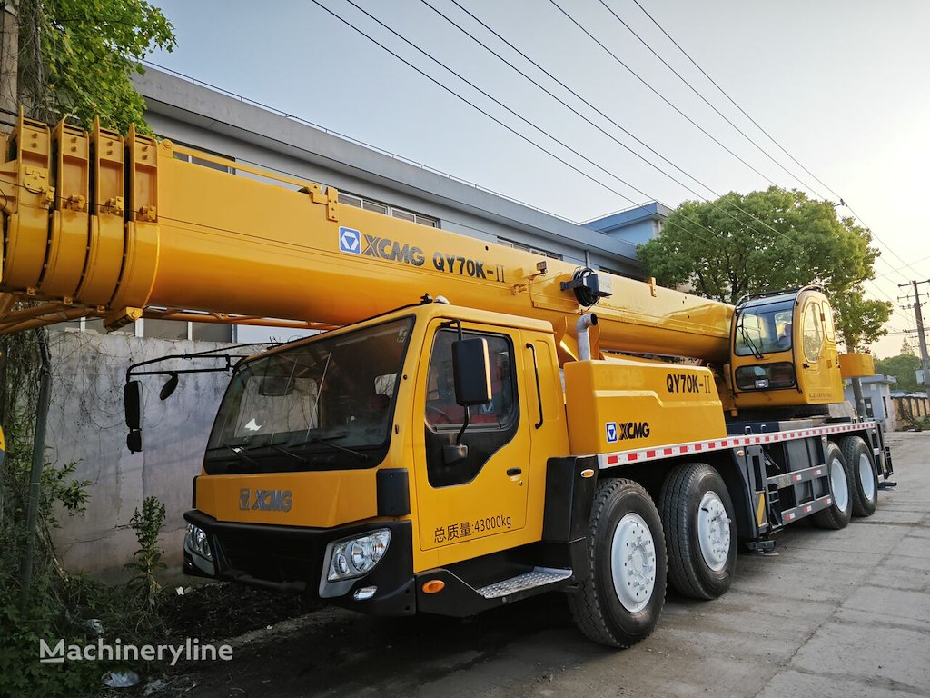 XCMG Used 70 ton XCMGG QY70KC MOBILE truck crane with good quality fo pokretna dizalica