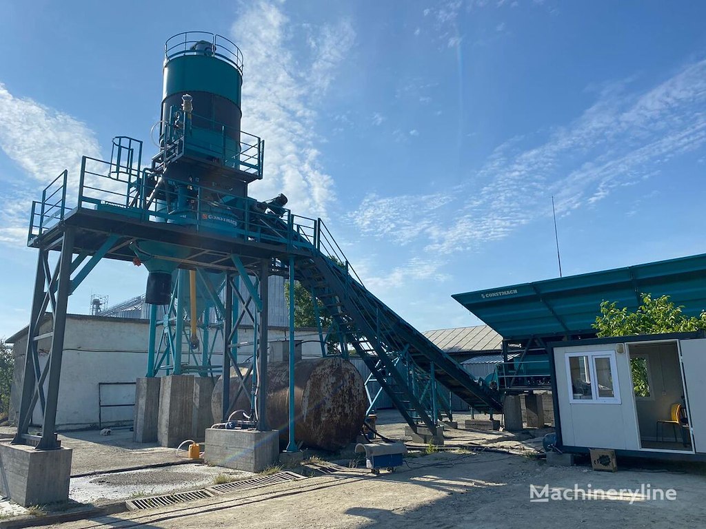 Nova Constmach 30 m3 Capacity Stationary Concrete Batching Plant Immediate Deli fabrika betona