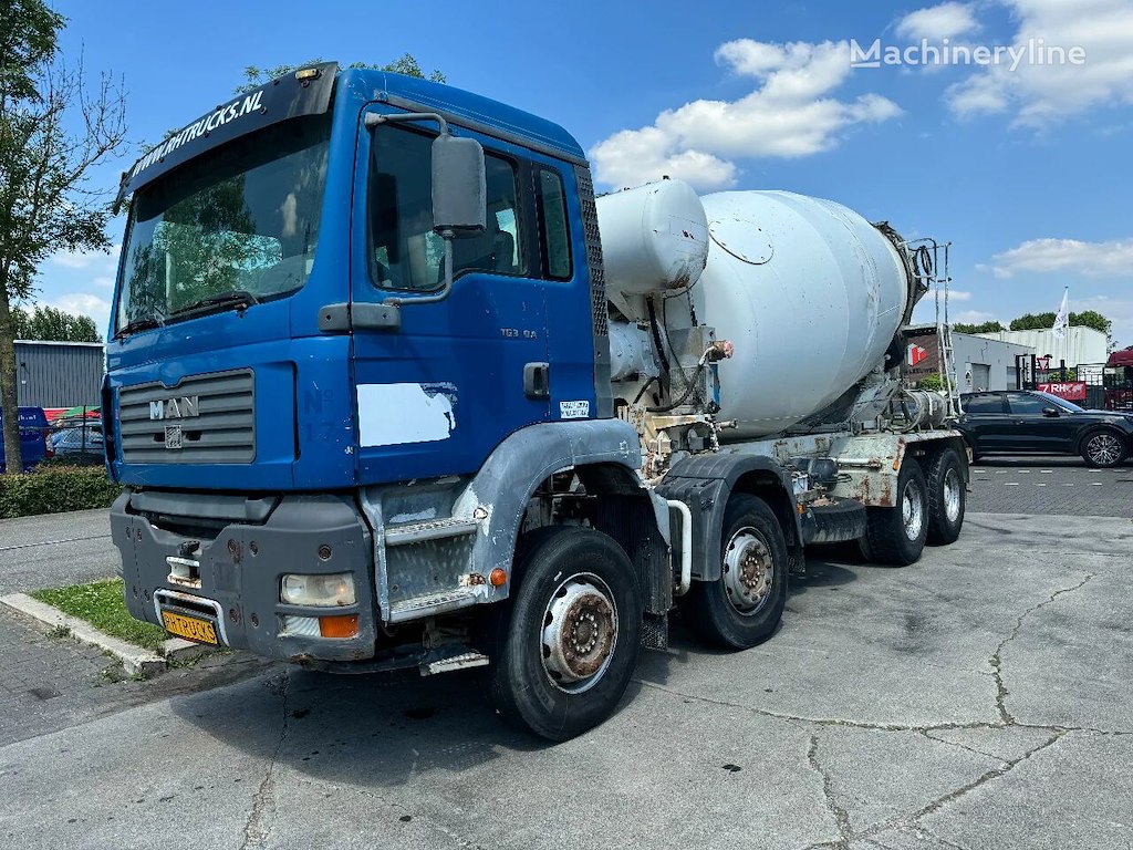 MAN TG 360 A CIFA 10 CBM FULL STEEL MANUAL kamion s mešalicom za beton