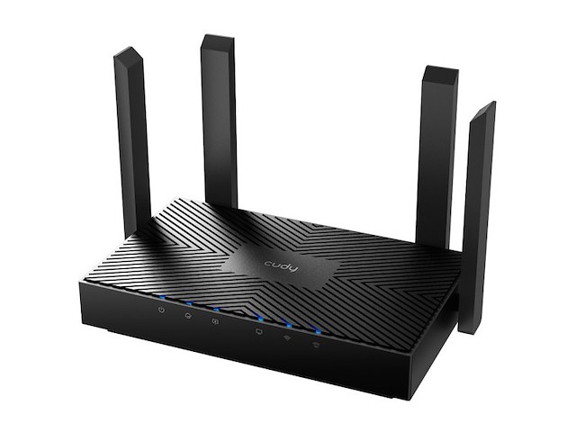 Cudy WR3000 AX3000 WIFI6 Dual Band 2.4+5Ghz Wi-Fi Ruter 1W/4LAN Gbit,4x5dBi 160MHz, Wisp/AP/REP