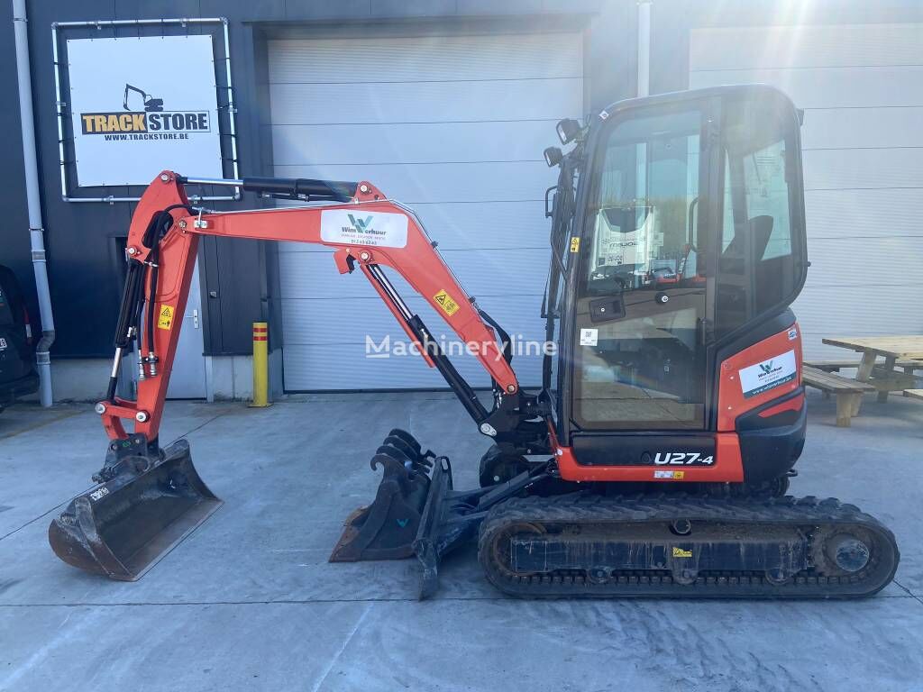 Kubota U 27-4 mini bager