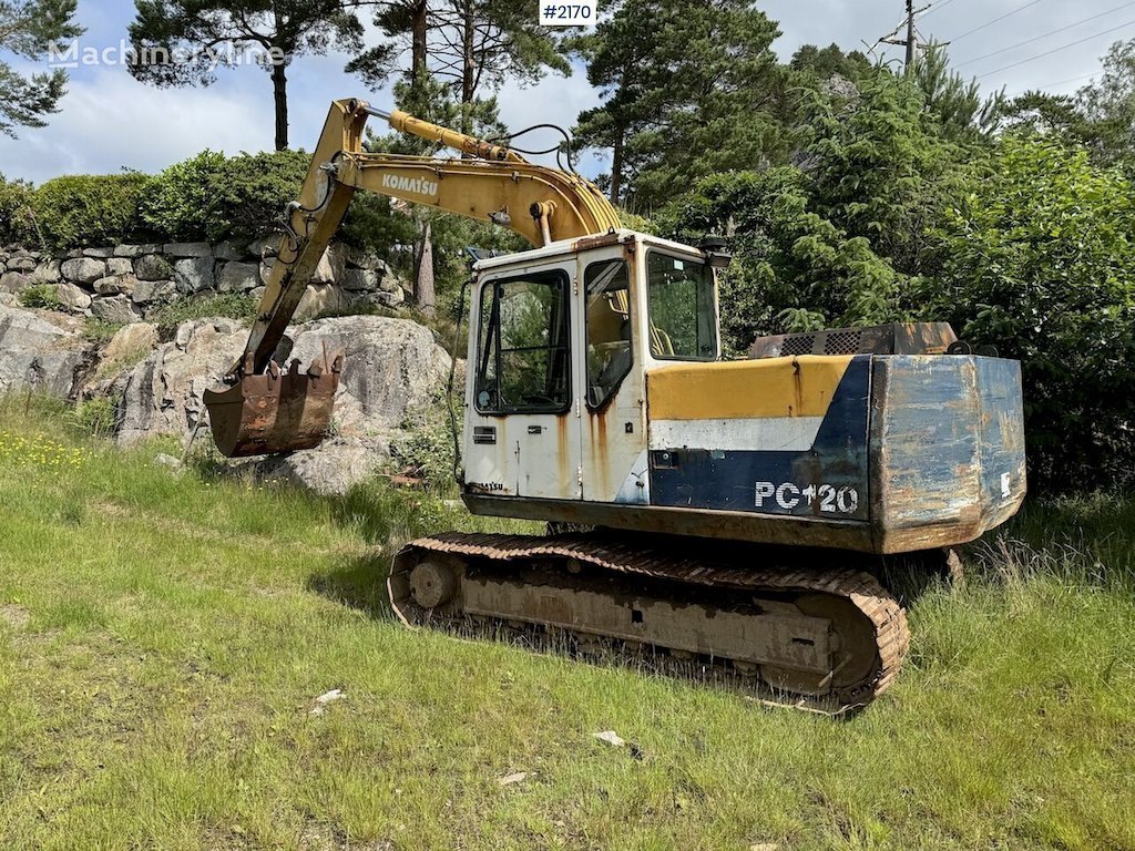 Komatsu PC 120 bager guseničar