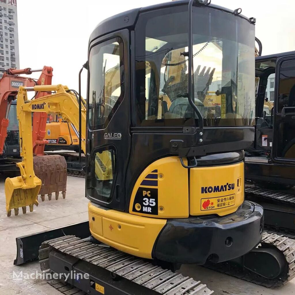 Komatsu PC35MR mini bager