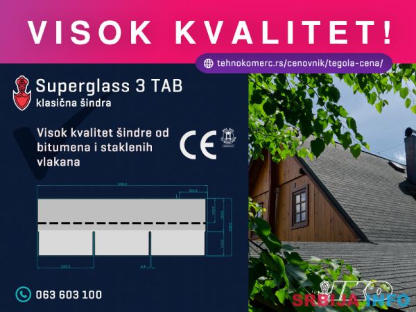 Tegola Superglass 3TAB