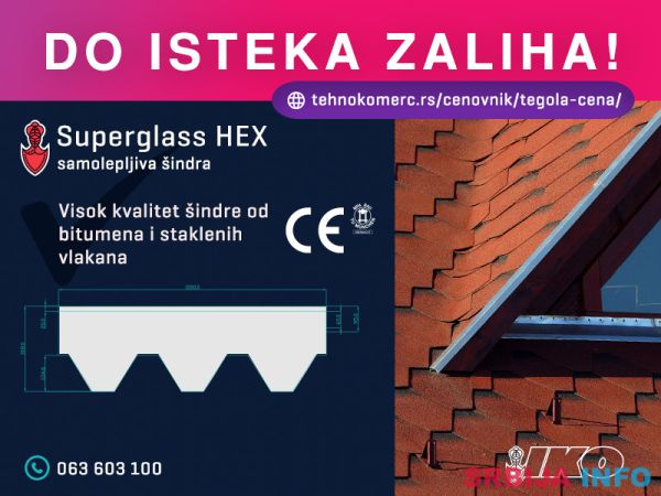 Tegola Superglass HEX