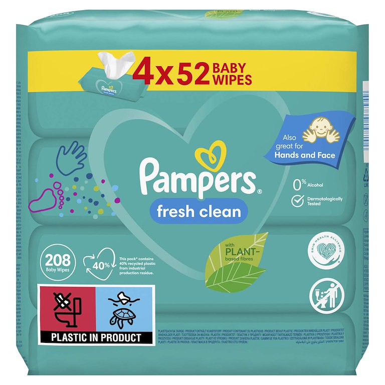 Pampers vl maramice fresh 4x52/1 pampers