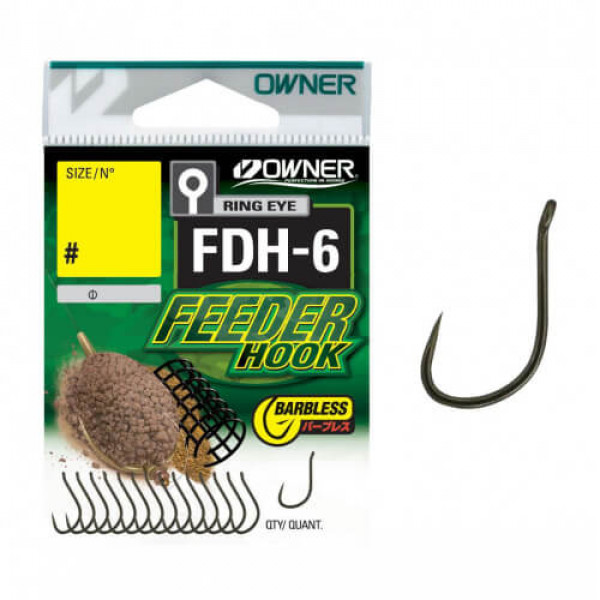 Udice Owner Feeder Hook FDH-6 56945