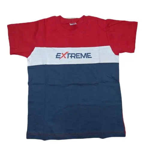 Dule i Neli Majica za dečake Extreme, Crveno-belo-plava