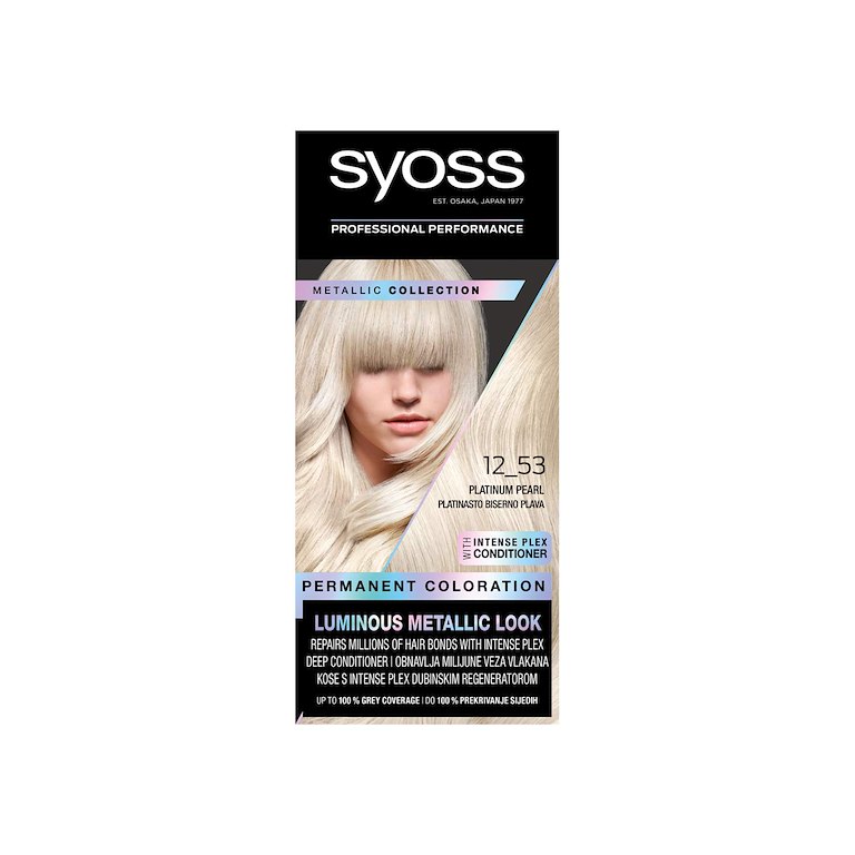 Syoss boja za kosu 12-53 platinum pearl syoss