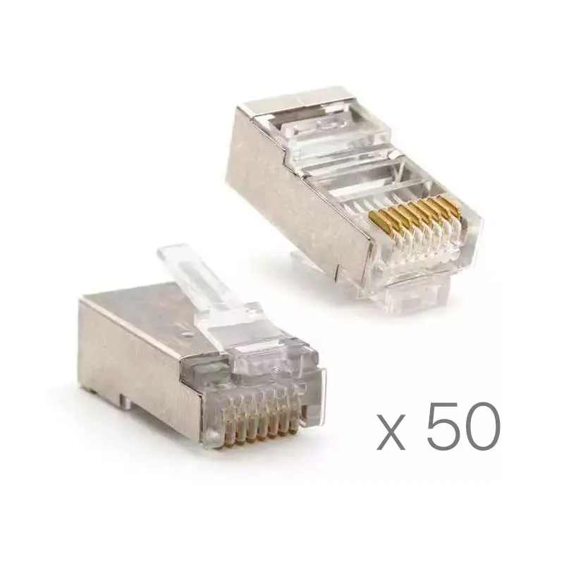 Konektor RJ45 metalni CAT5 JWD-AD79 50 komada