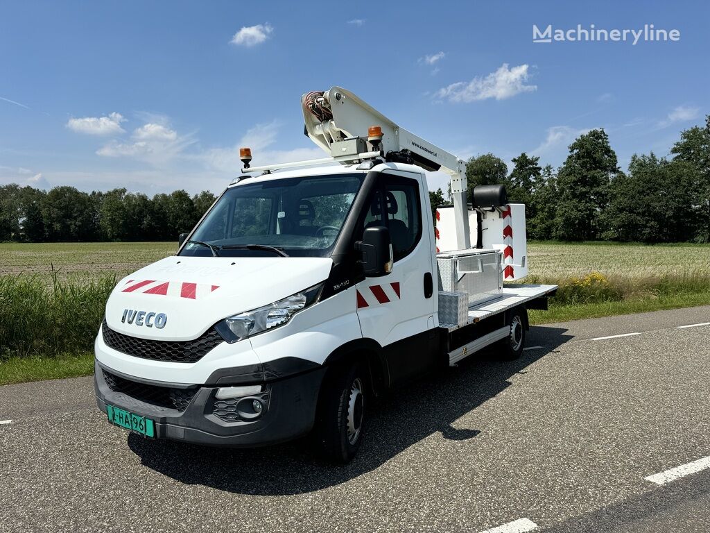 IVECO DAILY 35S13 10mtr 139dkm 2014 2 persoons bak kamion sa merdevinama