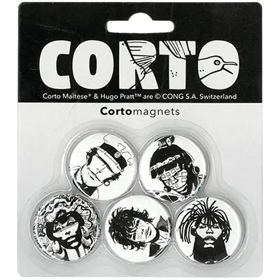 Moulinsart Magnet - Corto Maltese, Pack Aparia