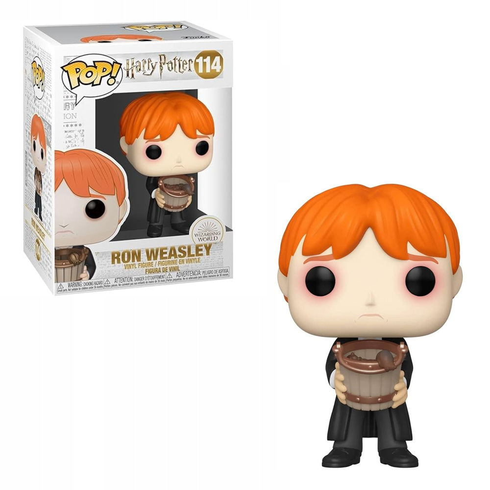 Funko POP! Harry Potter: Ron Puking Slugs W/ Bucket