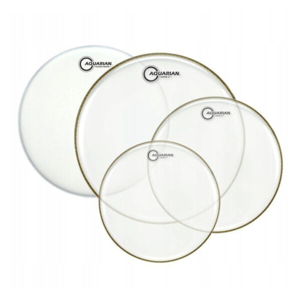 Aquarian S2-C Super 2 Clear set 10"12"14"16"