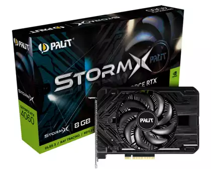 Palit RTX4060 StormX 8GB GDDR6 128bit 3-DP HDMI (NE64060019P1-1070F) grafička karta