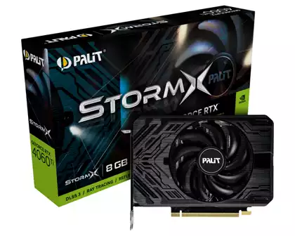 Palit RTX4060Ti StormX 8GB GDDR6 128bit 3-DP HDMI (NE6406T019P1-1060F) grafička karta