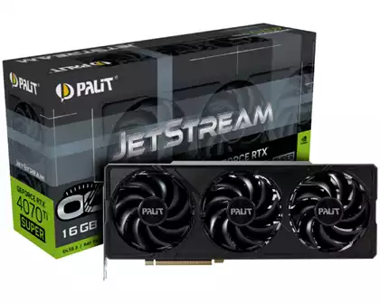 Palit RTX4070Ti Super JetStream OC 16GB GDDR6X 256bit 3-DP (NED47TSS19T2-1043J) grafička karta