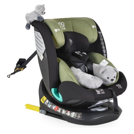 MONI Auto sedište Serengeti I-Size 40-150cm Isofix Sky Green