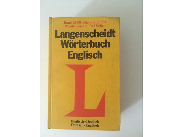 Langenscheidt Worterbuch - Englisch