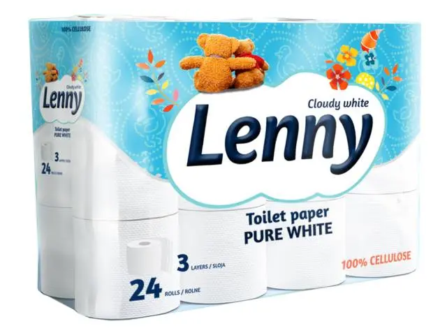 Lenny Toalet papir, Troslojni, 24 kom