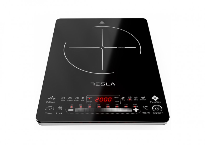 Indukcioni TESLA IC400B rešo/2000W/black