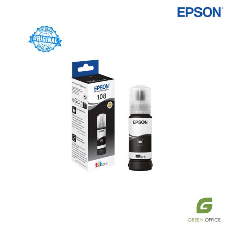 Epson 108 Black Original 70 ml Ink Bottle