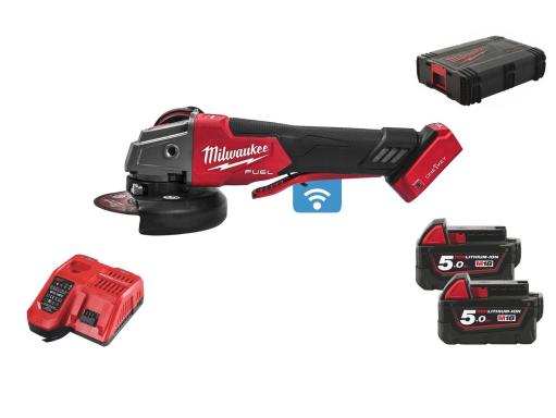 Milwaukee M18ONEFSAG125-5 Aku bruslica 125mm 18V 2x5.0Ah