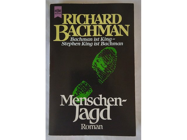Richard Bachman - Manschen Jagd