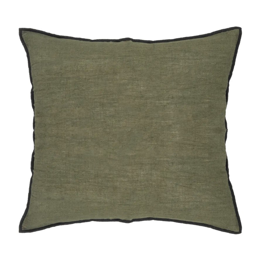 Dekorativni jastuk 45×45 cm pamuk/poliester zelena