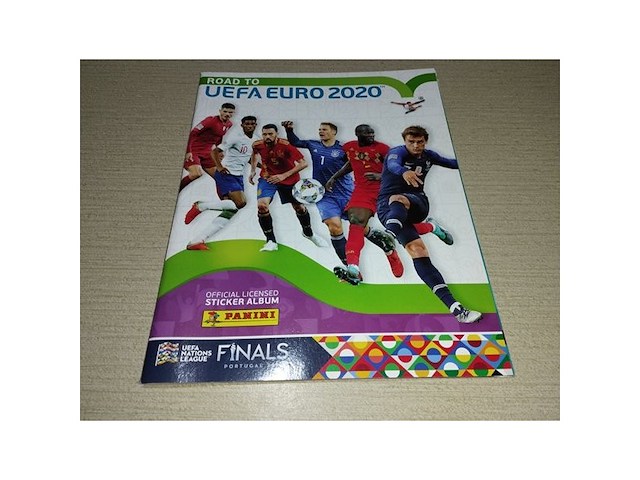 Album za slicice Road to Uefa Euro 2020