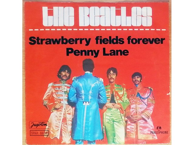 SP BEATLES - Strawberry Fields Forever (1976) VG-/VG+