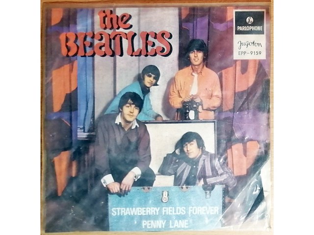 EP BEATLES - Strawberry Fields Forever (1967) 8.pres VG