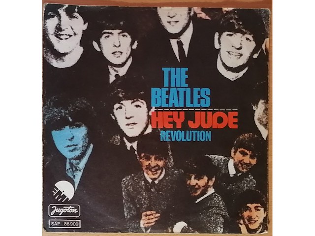 SP BEATLES - Hey Jude / Revolution (1976) 1. press, VG