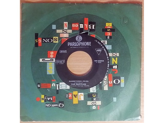 SP BEATLES - Something / Come Together (1969) 1.pres VG