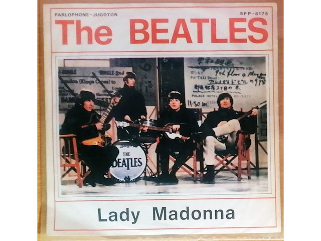 SP BEATLES - Lady Madonna (1968) 2. pressing, VG+