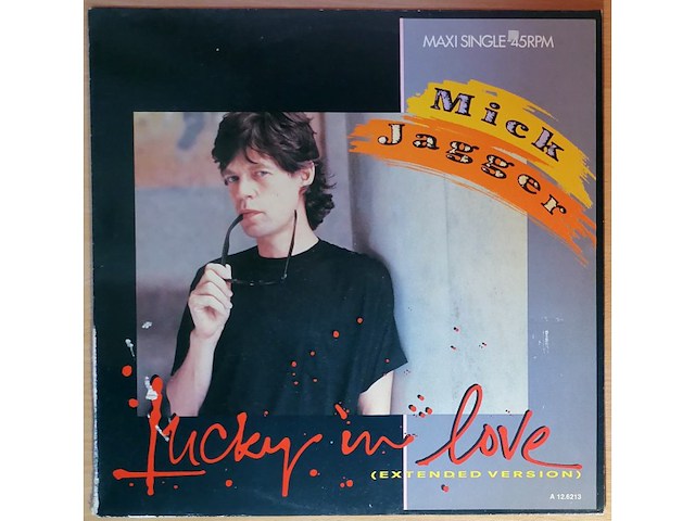 MLP MICK JAGGER - Lucky In Love (1985) EU, PERFEKTNA