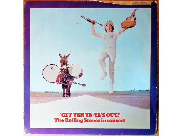 LP ROLLING STONES - Get Yer Ya-Ya`s Out (1970) UK G+/VG